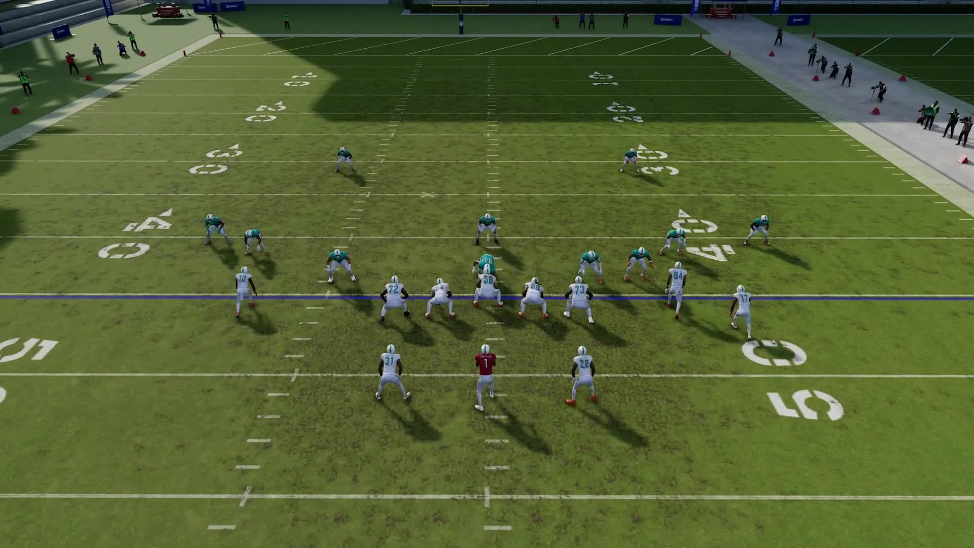 M24 Ace's Miami - Dolphins Pivot Dig #2 (Gun Split Close)