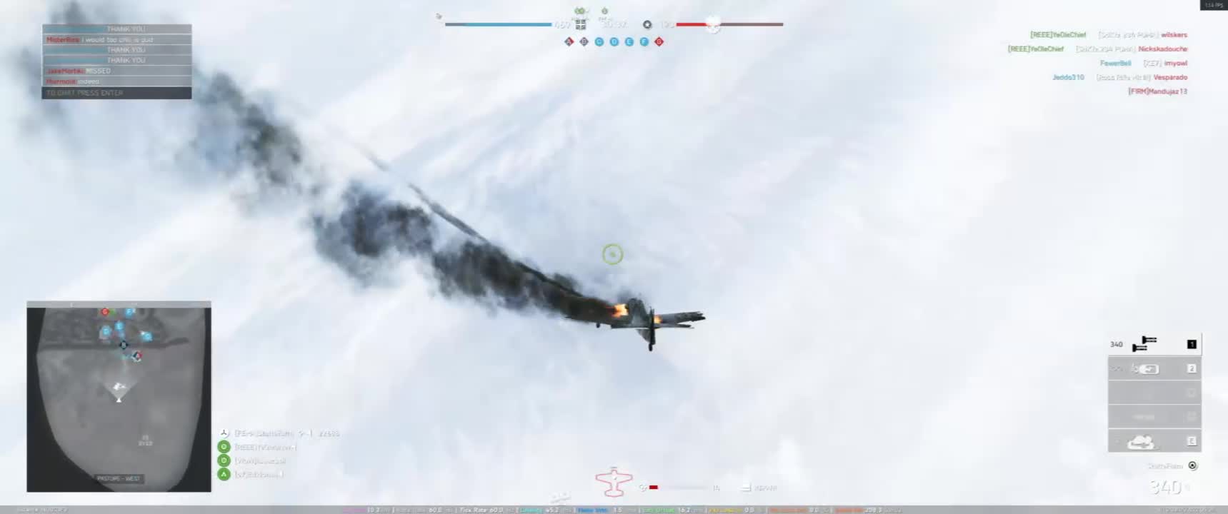 ambushed and on fire ...