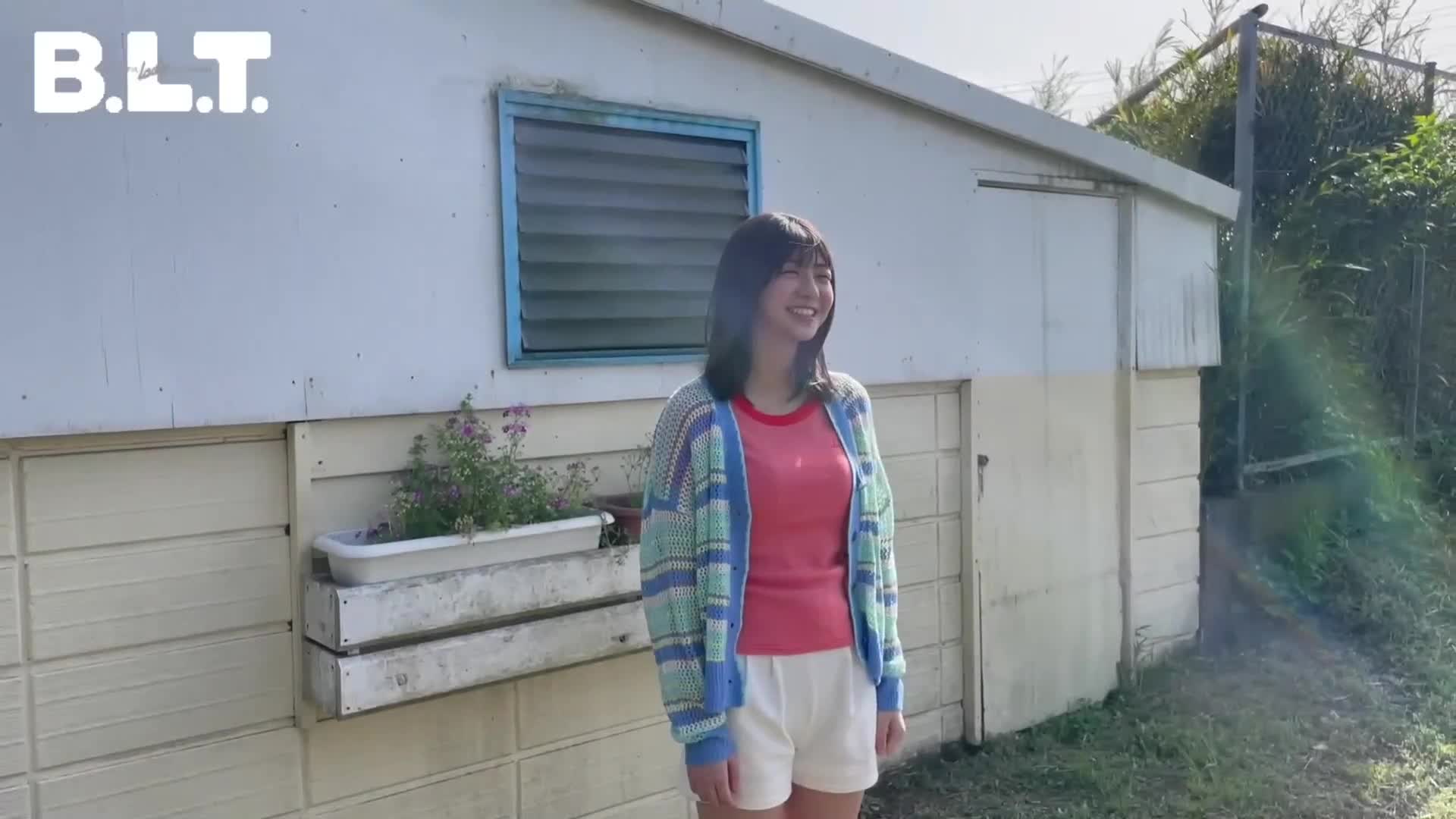 Watch B.L.T.2023年6月号 冨里奈央 撮影メイキング動画 | Streamable