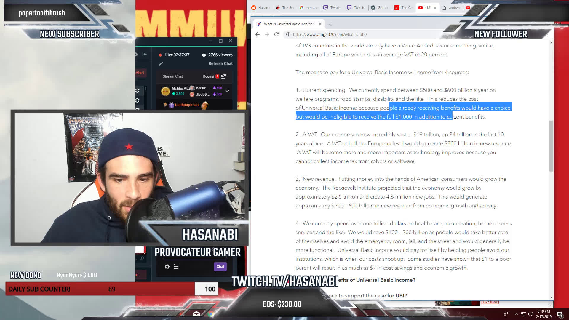 When "what you are saying is false" in Twitch chat triggers you