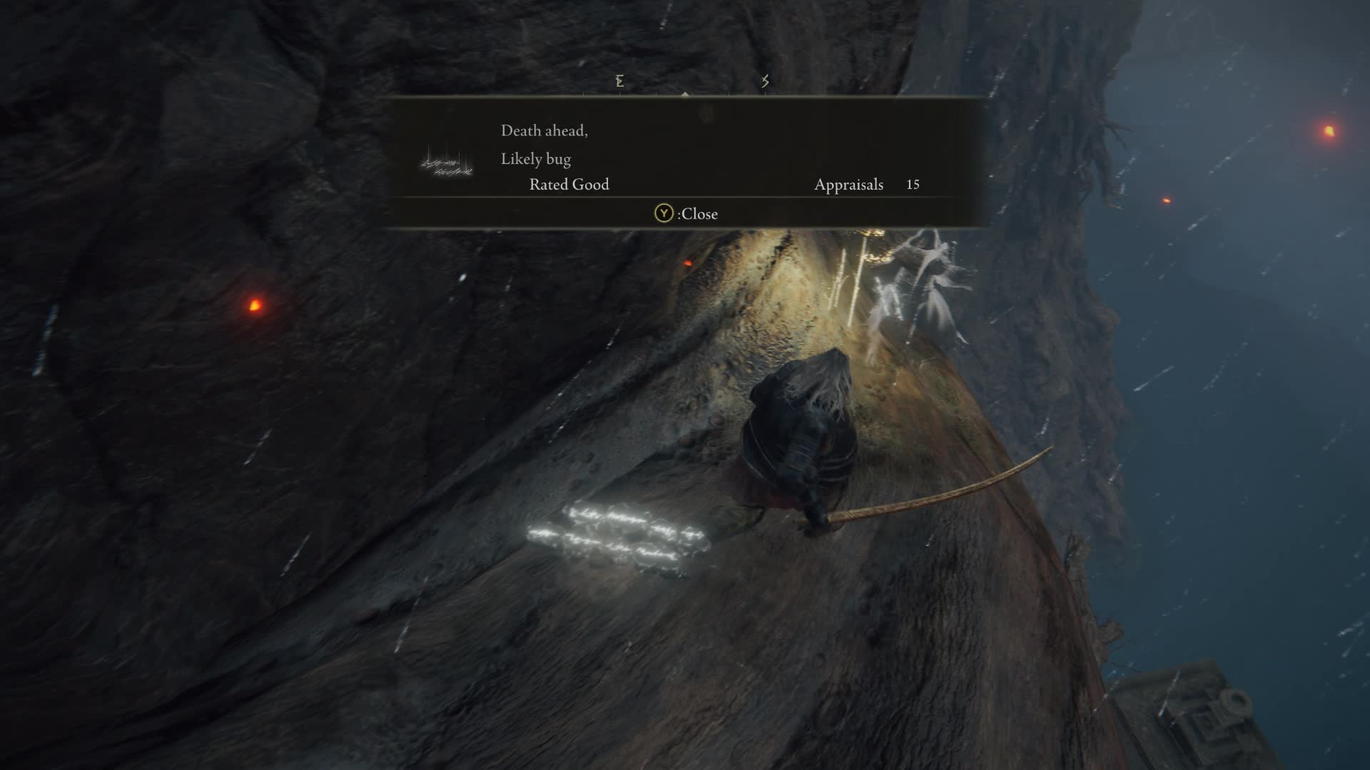 Elden Ring falling bug