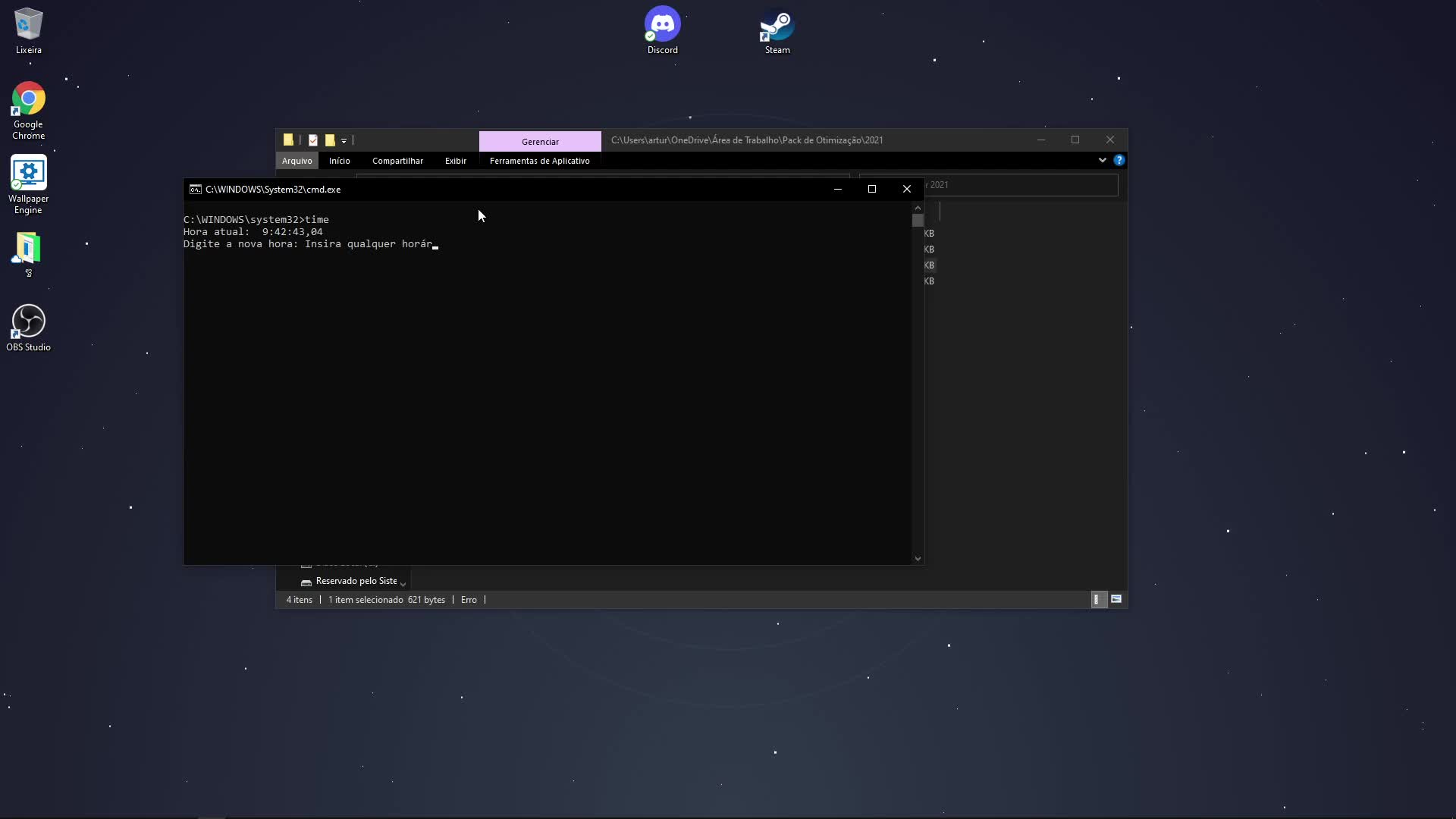 Watch Limpeza .bat + horário | Streamable