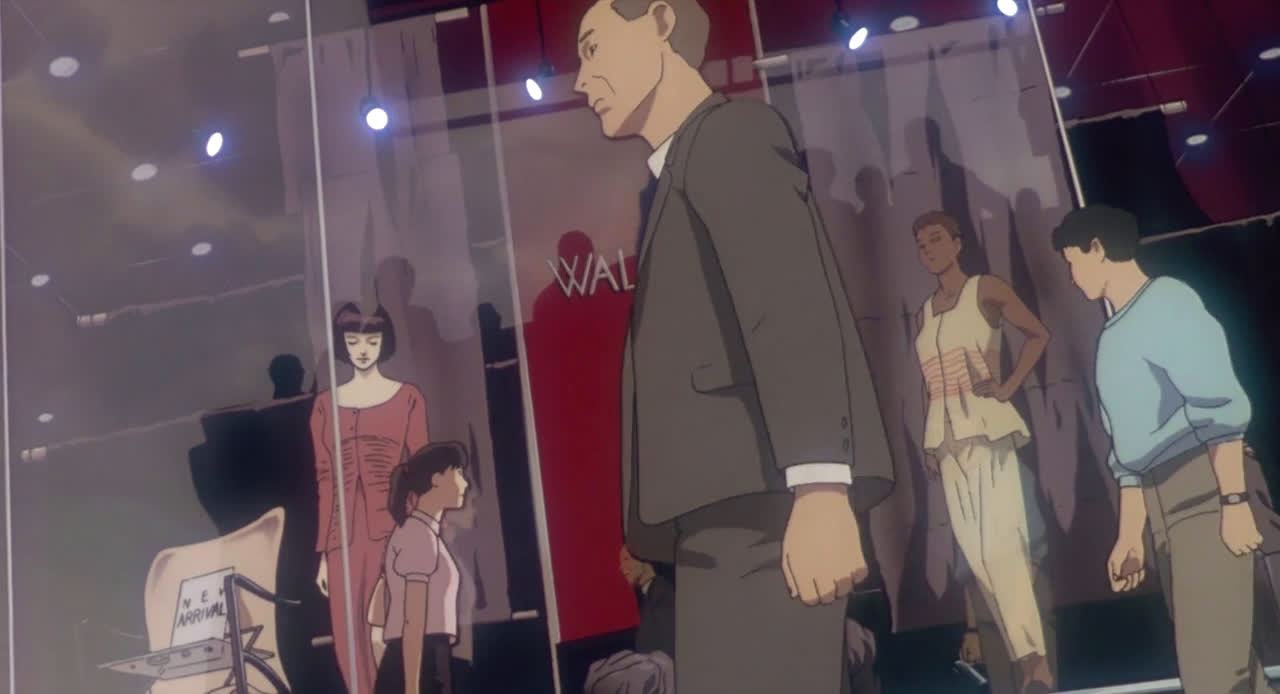 Beautiful environmental shots from Ghost In The Shell (1995)