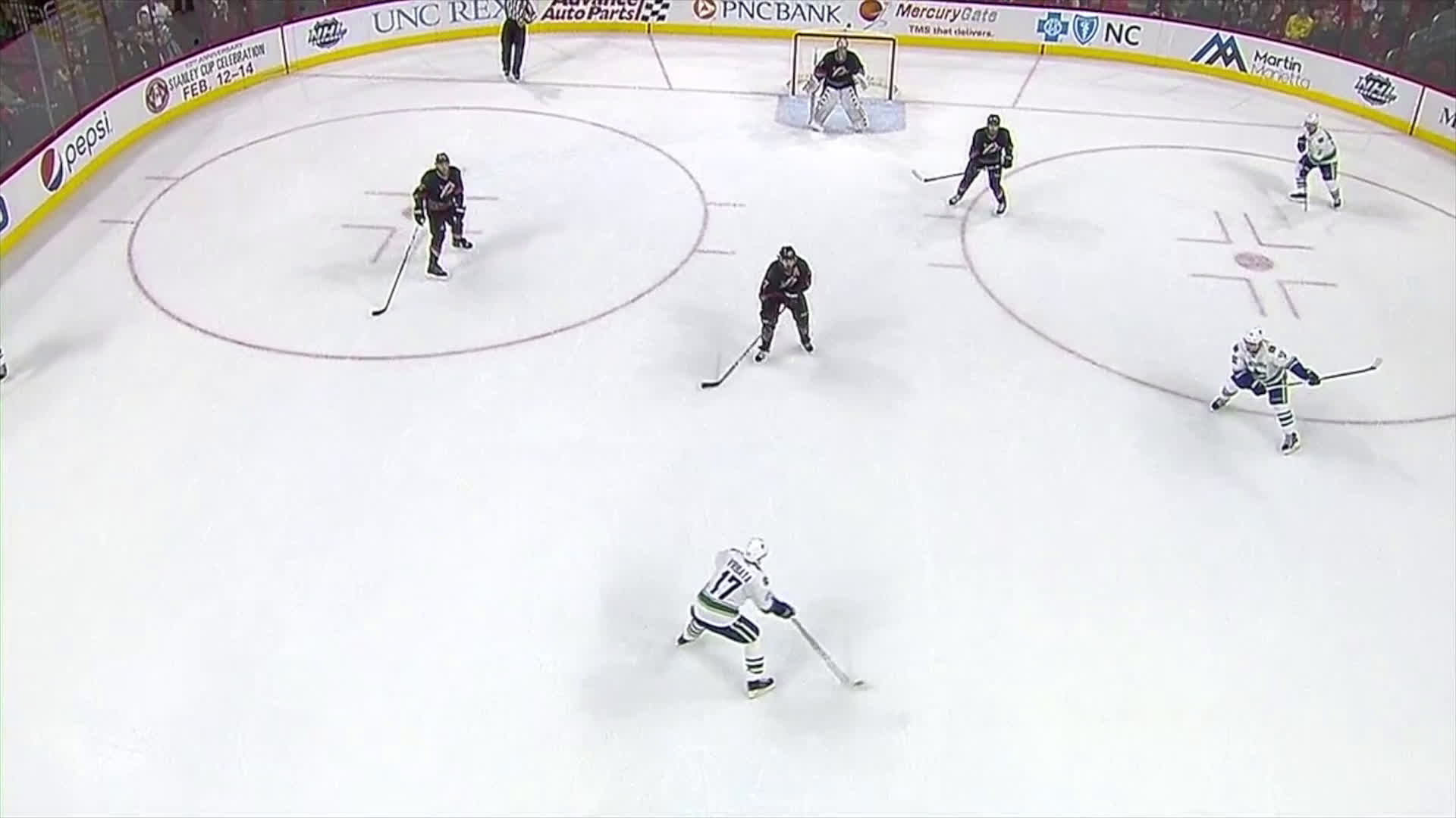 Canucks Overtime Winners vs Hurricanes