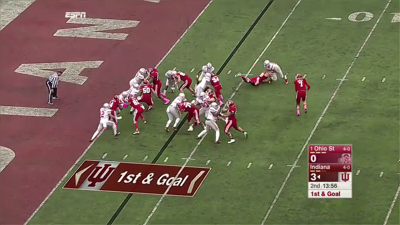 Dan Feeney vs Ohio State