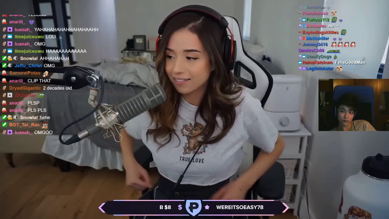 Community made streamer a bday video and this is his reaction to the ending