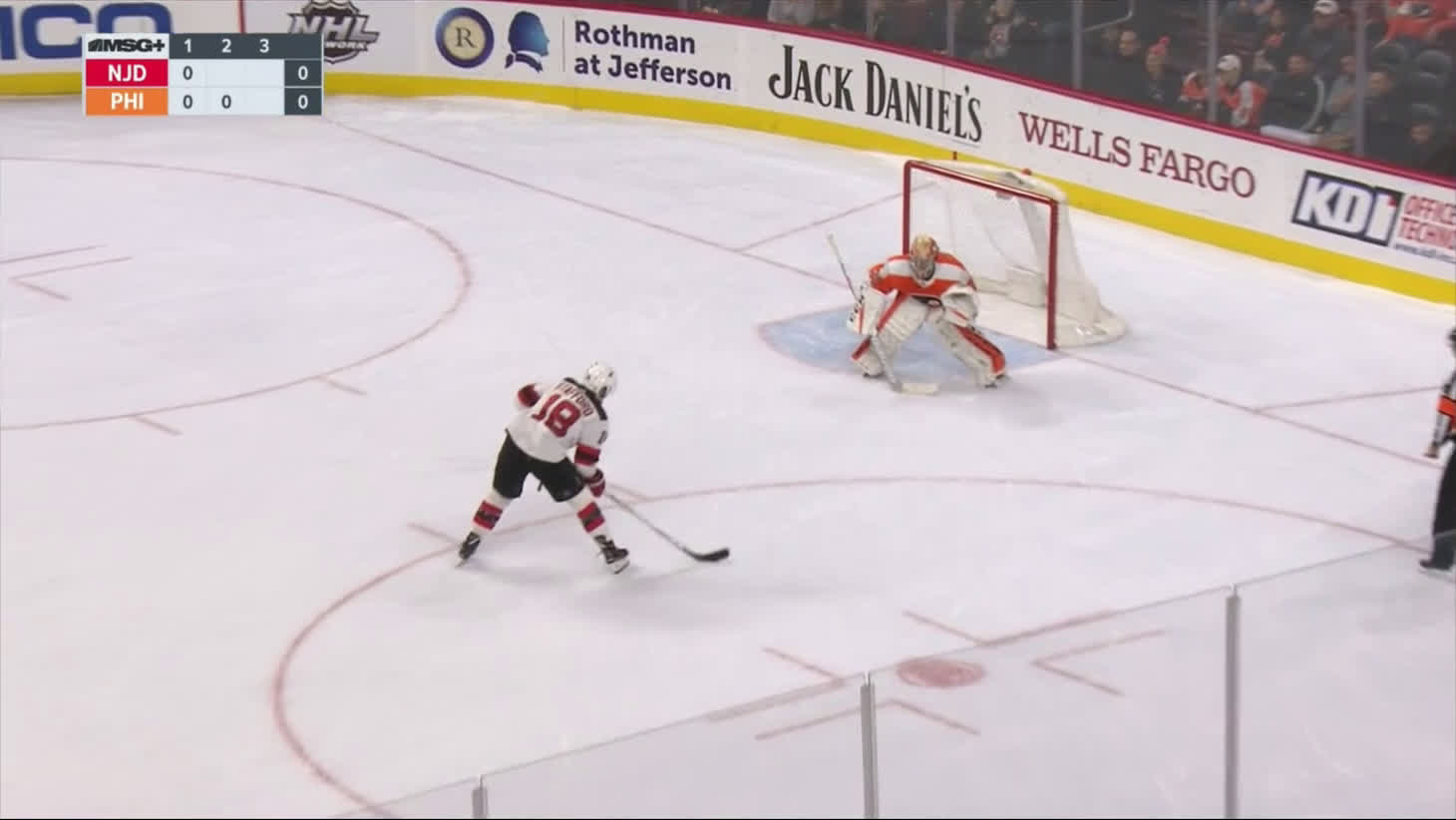 Devils vs. Flyers full shootout