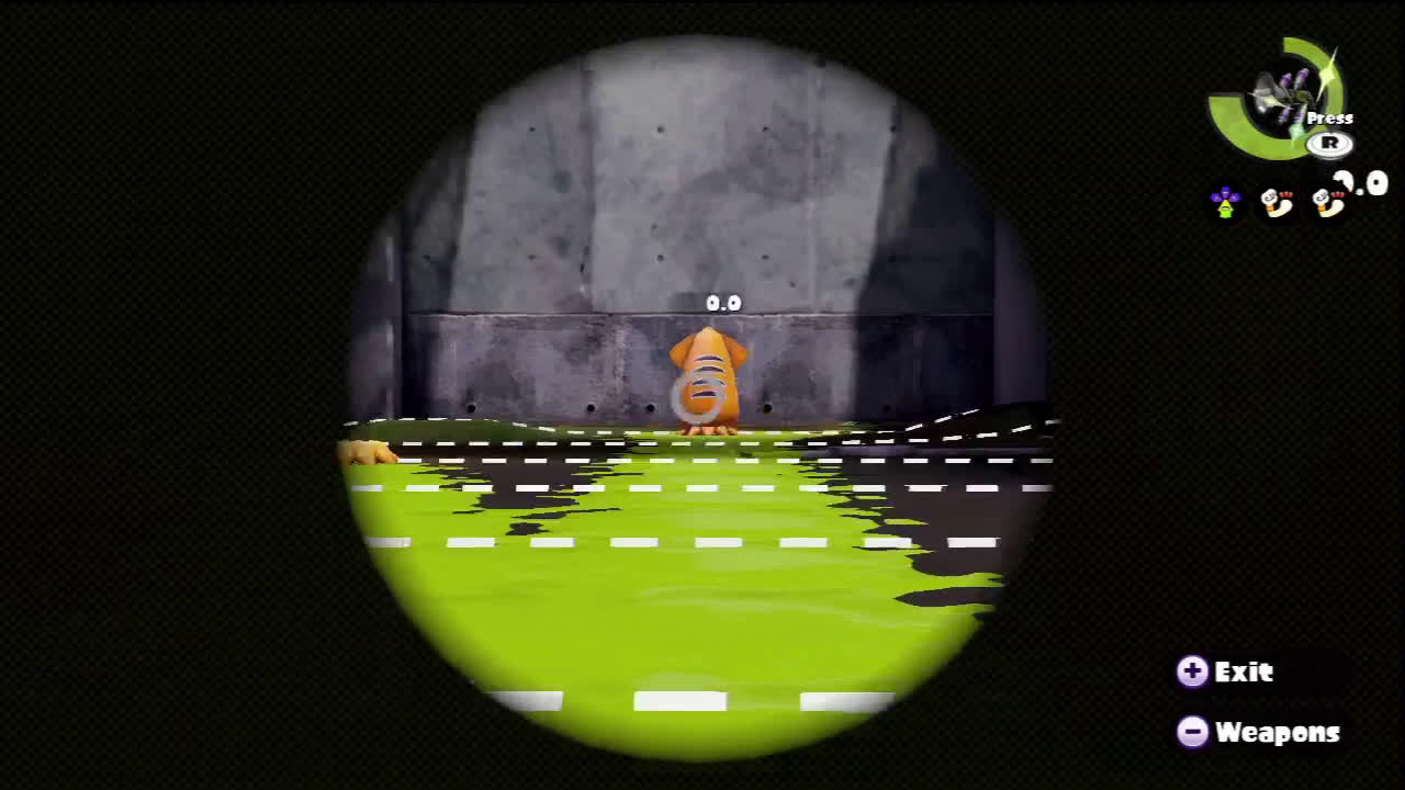 Charger drills (Splatoon 1)