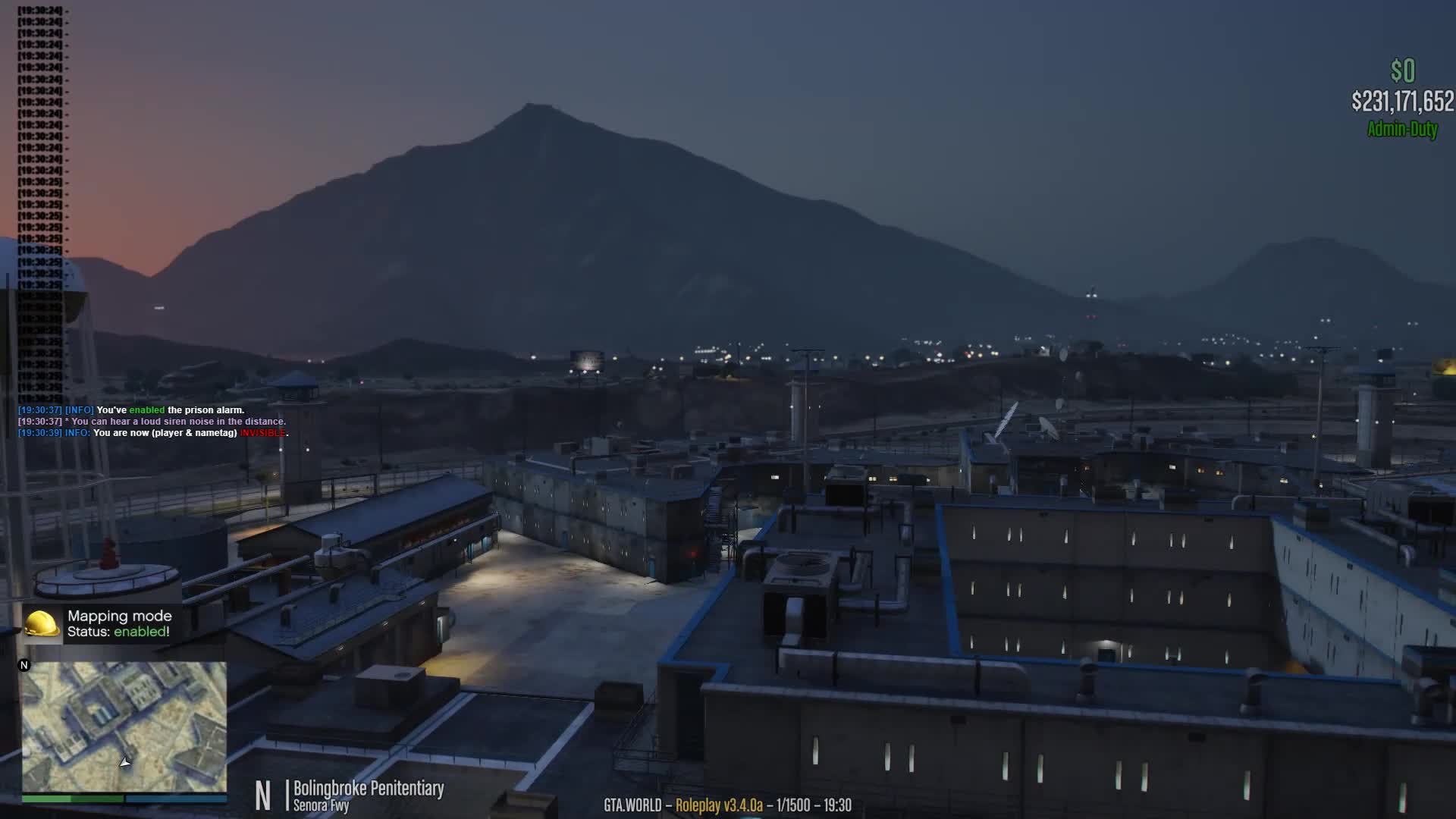 [GTA:W] Prison alarm showcase. (SFX to-be changed!)