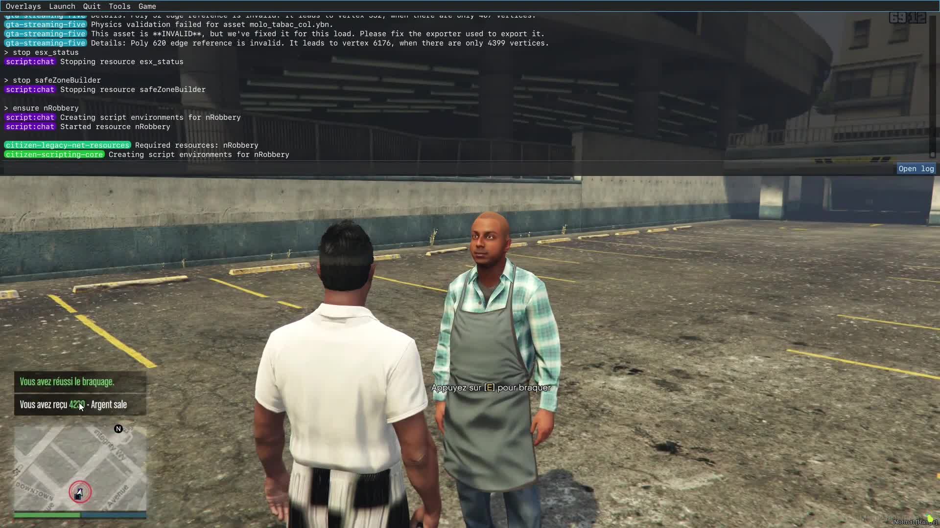 Watch Robbery system 0.0MS FiveM | Streamable