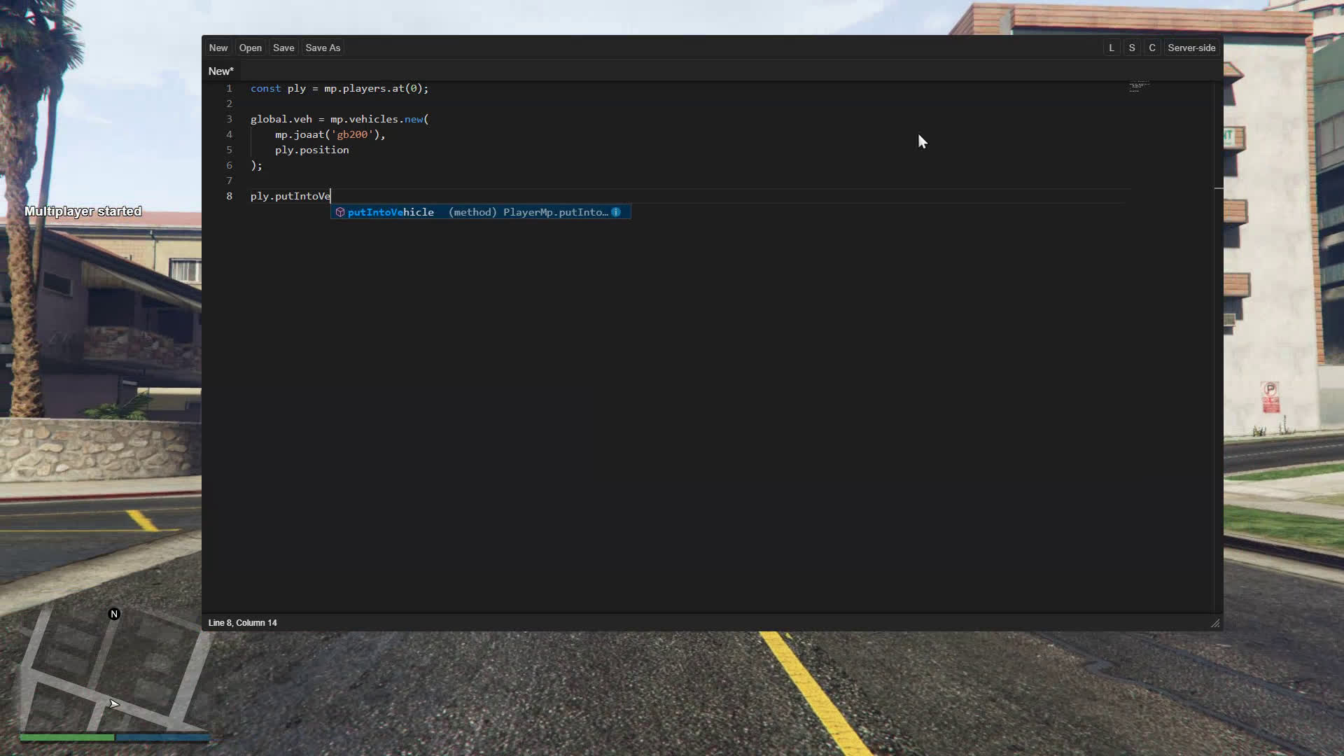 RAGE Editor: Server-side Execution