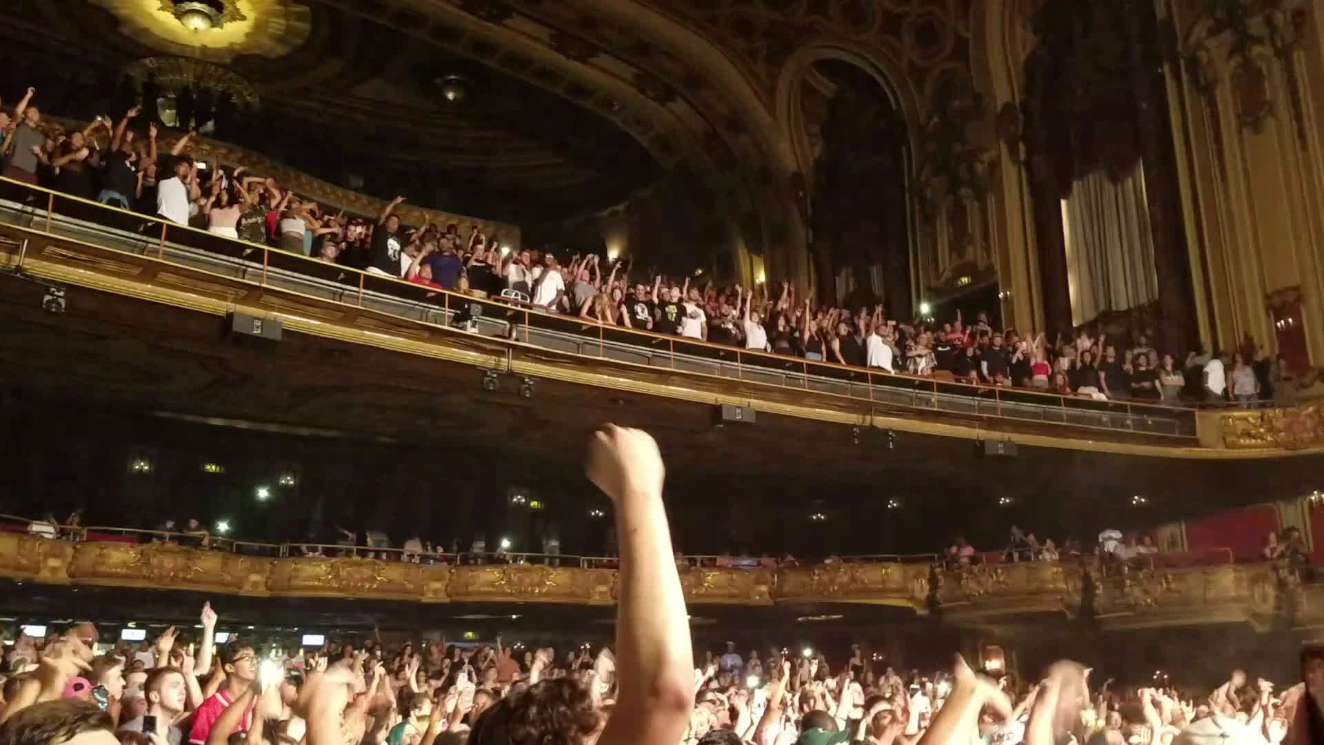 Kansas City crowd moves the balcony as J. Cole performs Neighbors