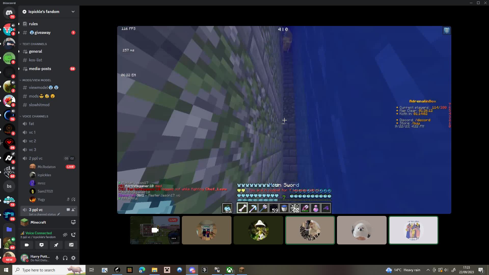 Watch Minecraft 2023.09.22 - 17.23.28.06.DVR | Streamable