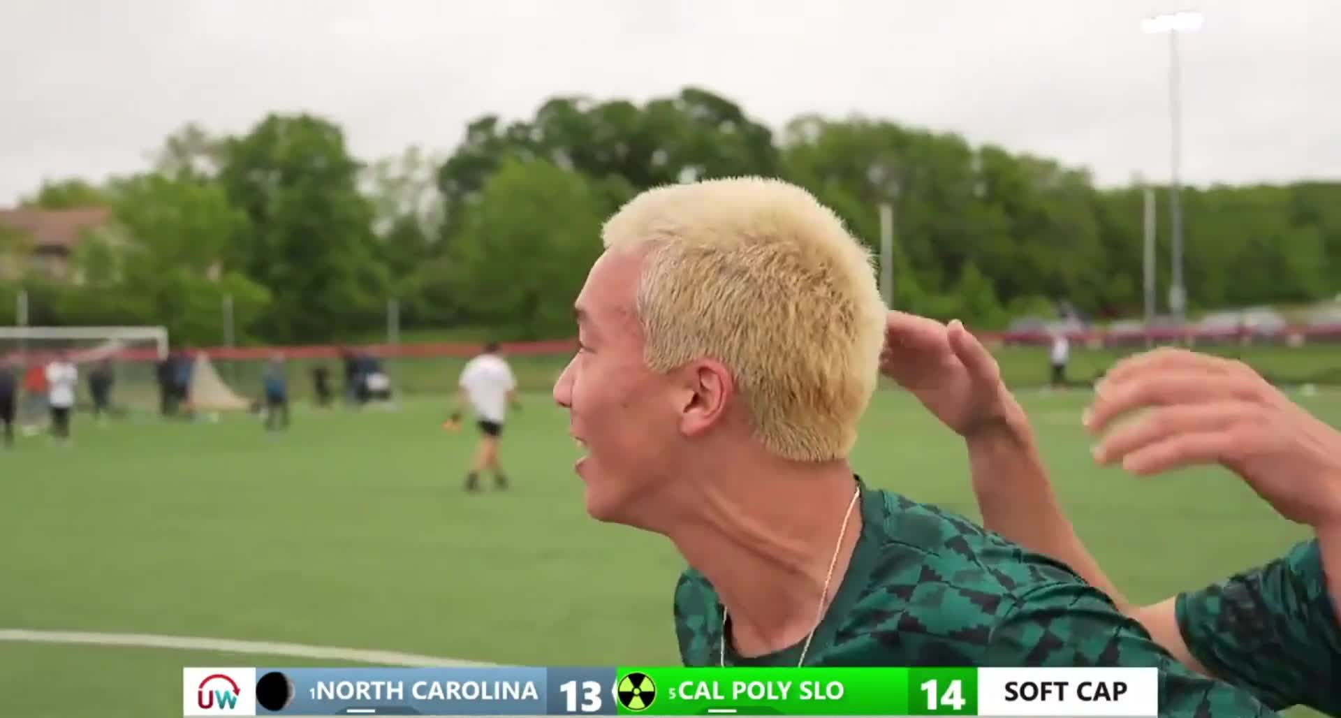 Watch Cal Poly SLO's Calvin Brown huck to take the lead vs North Carolina - 2024 D-I College ...