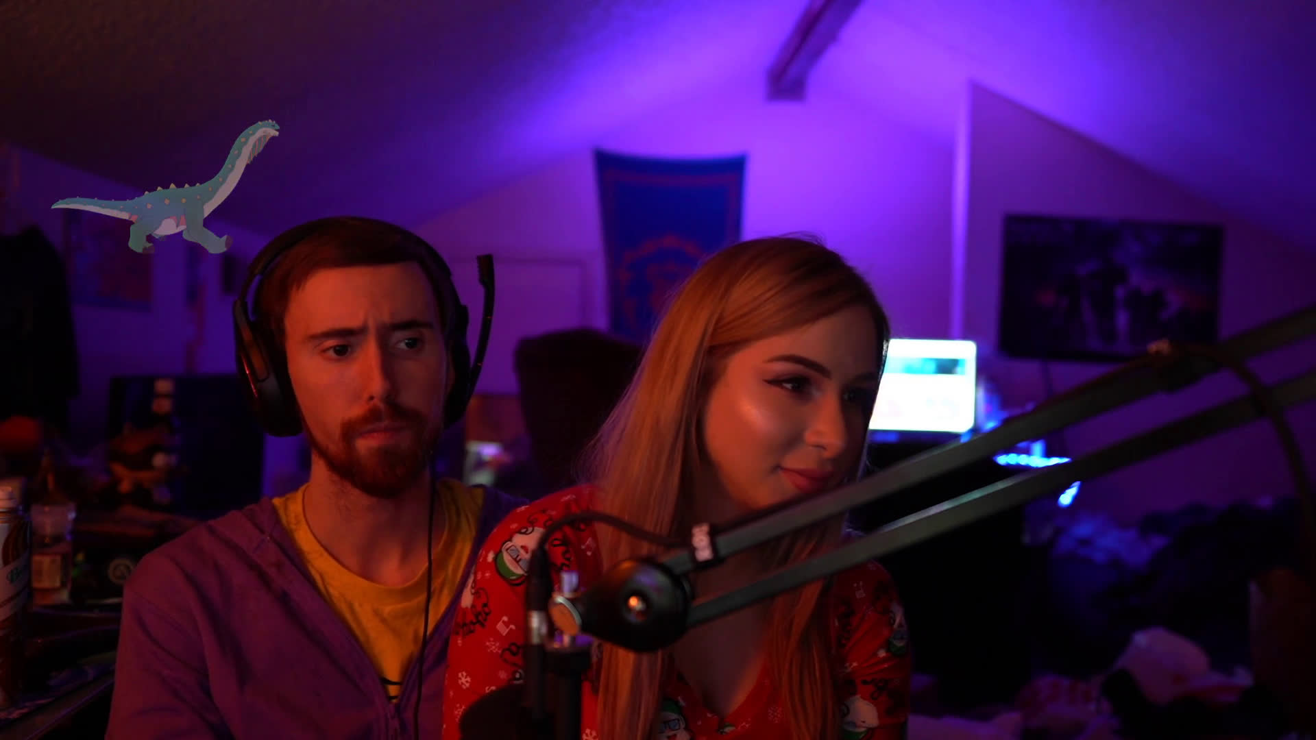 Pink Sparkles Kiss Asmongold