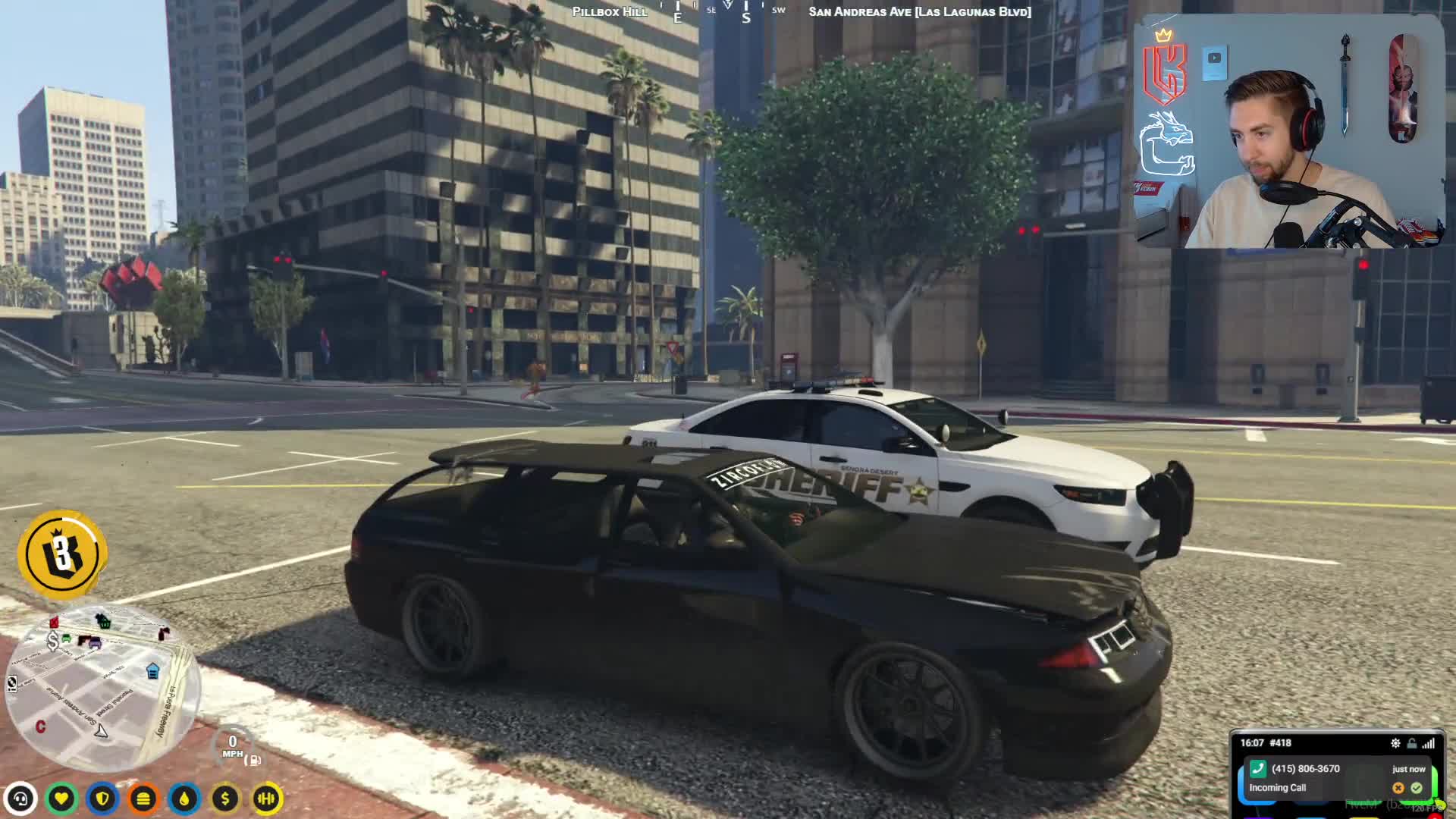 Mr.K warns cop about the Angels