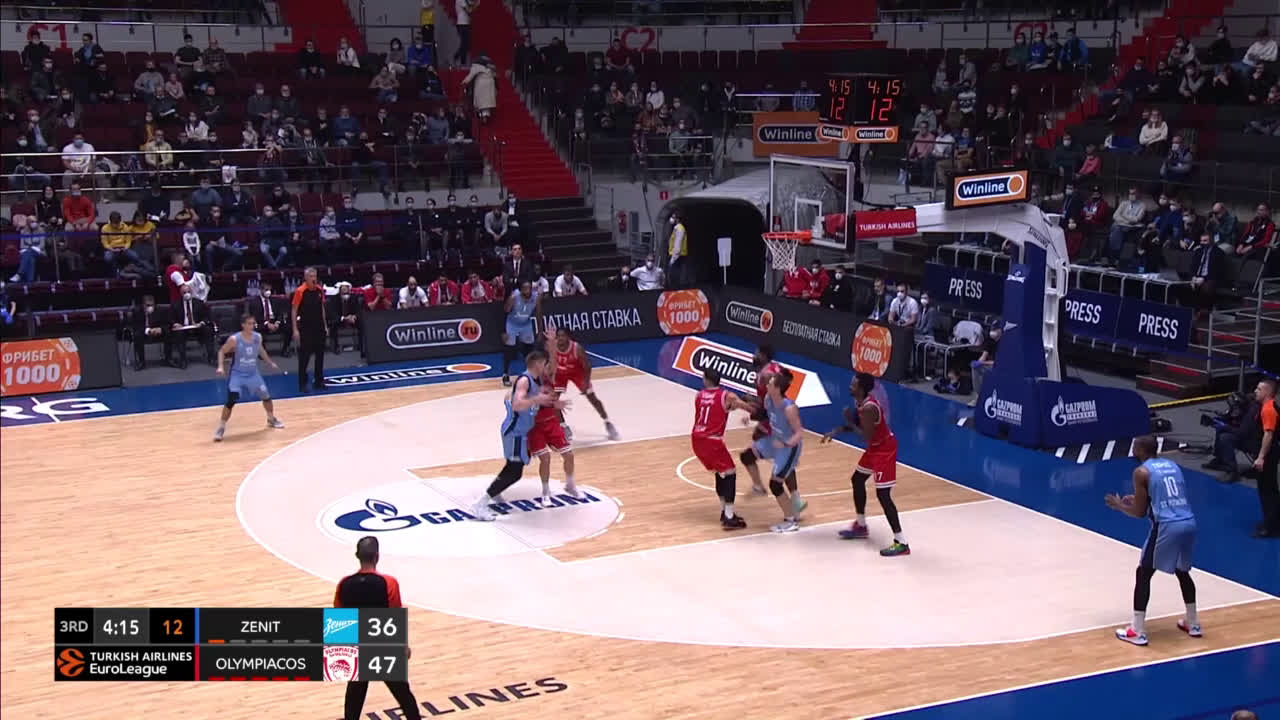 Hassan Martin (16 points) Highlights vs. Zenit St Petersburg