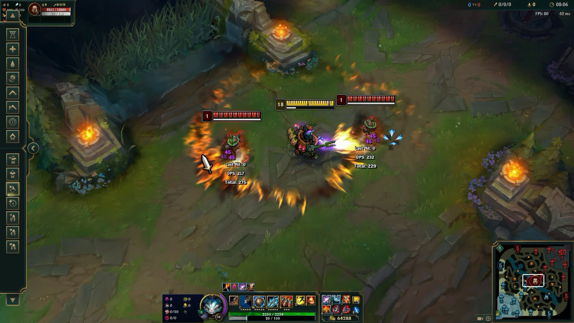 Rumble Stutter Step 4