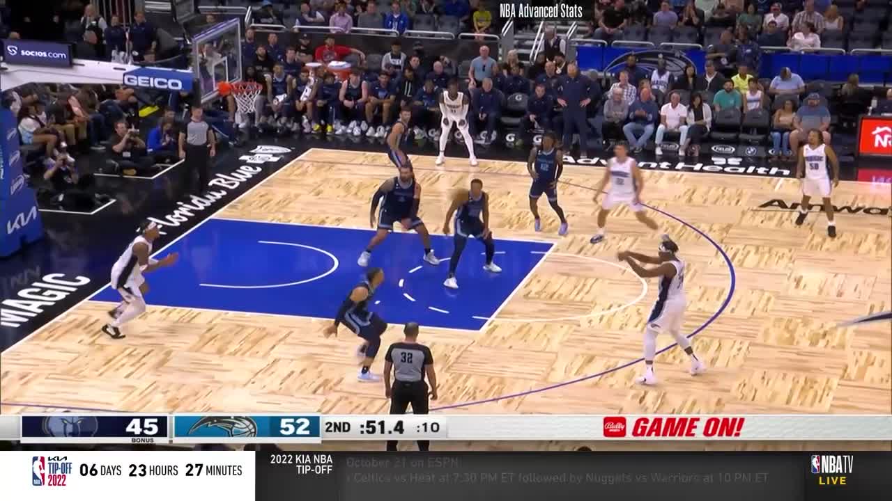 Front Court highlights preseason game 4