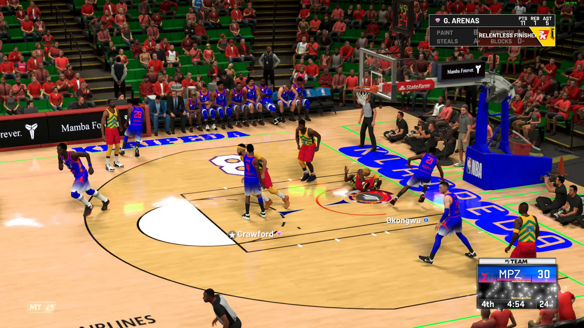 rare 2k dunk animation