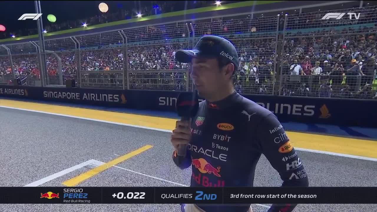Sergio Perez Post Qualifying Interview