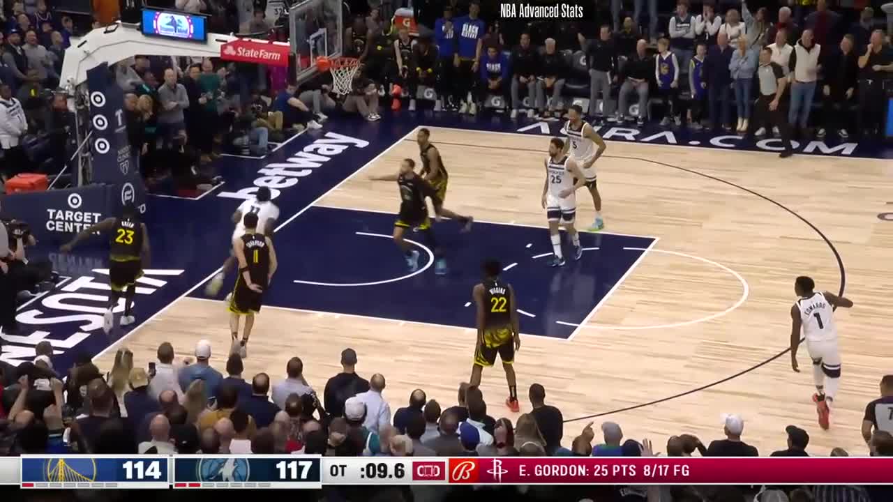 Naz Reid game-sealing dunk