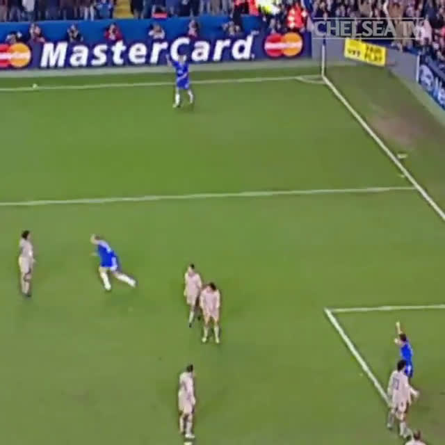 John Terry header against Barcelona