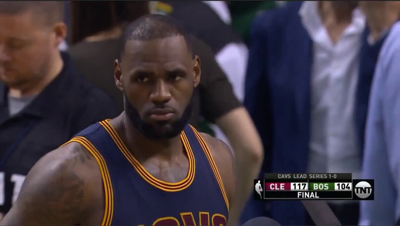 Lebron excited over victory