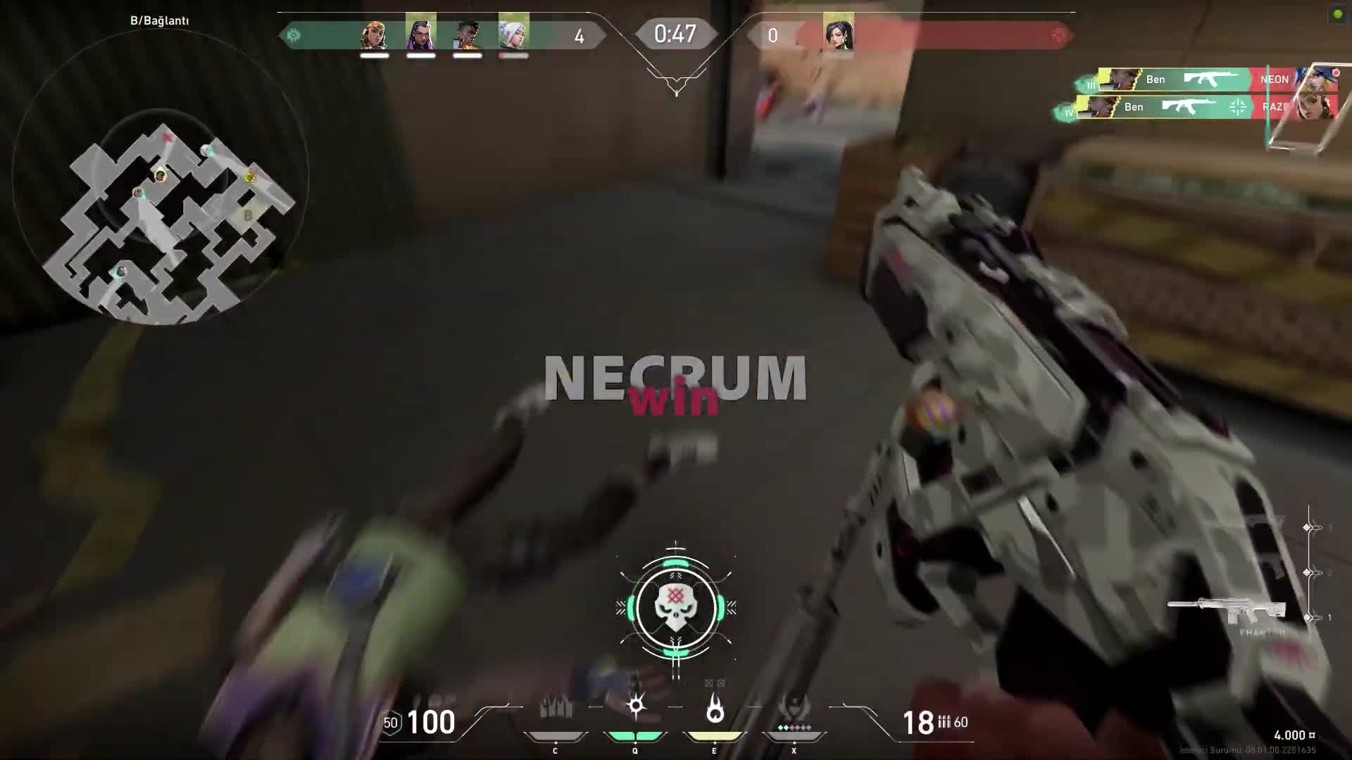 NECRUM.WIN VALORANT EXTERNAL - ESP LEGIT GAMEPLAY