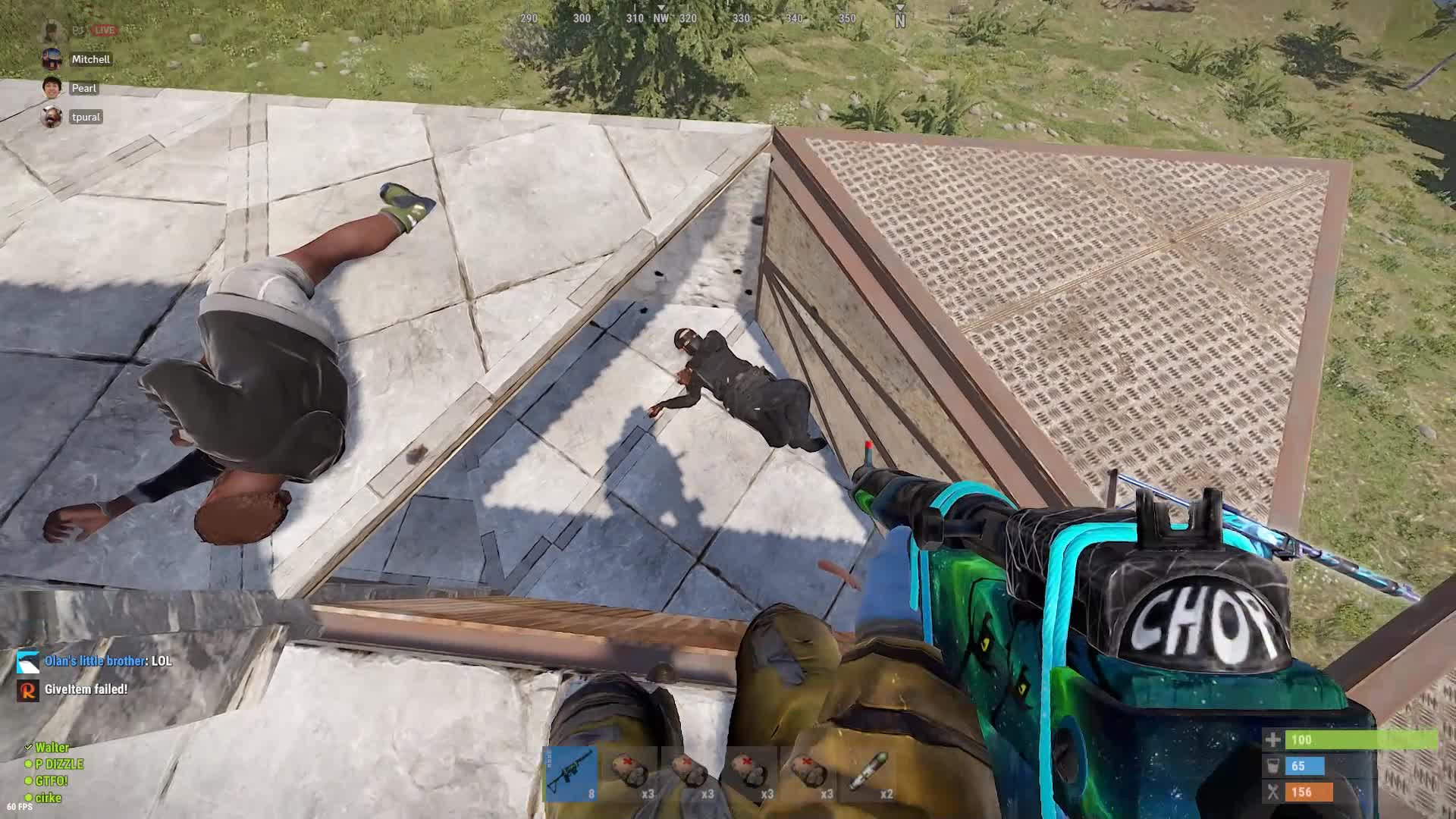 Me and my friends freaking out lol