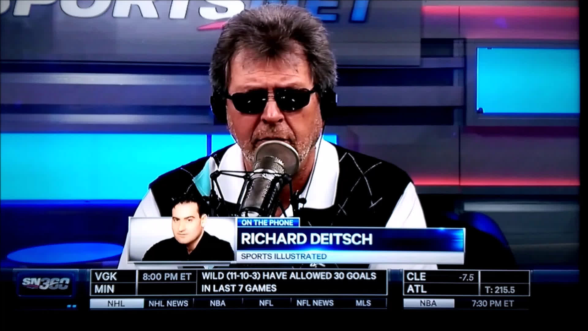 Bob McCown learning of the fate of one Gregory Zaun