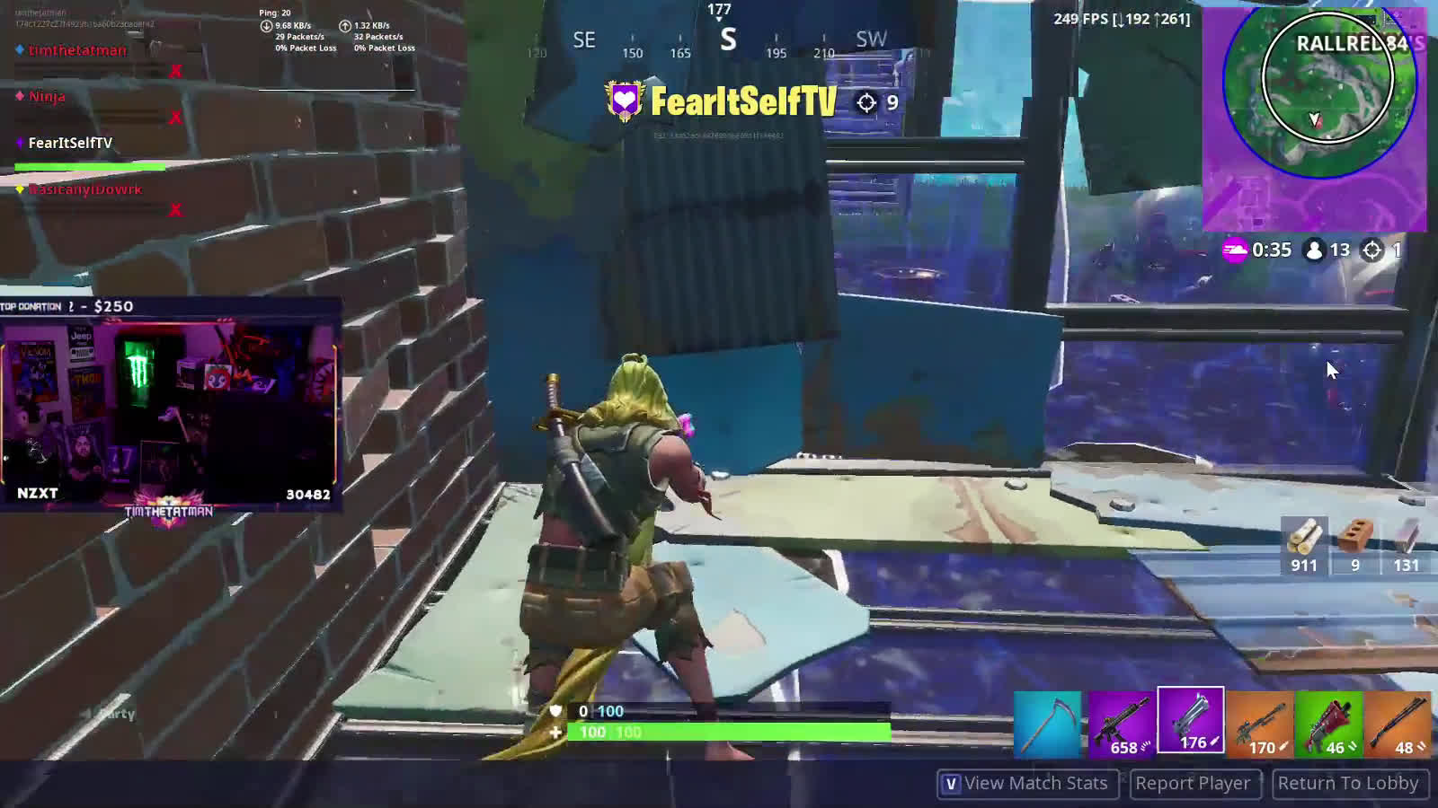 Ninja Tells Everyone To Use Code Tfue...