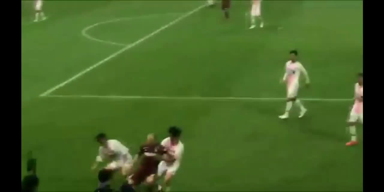 Jugada de Andrés Iniesta