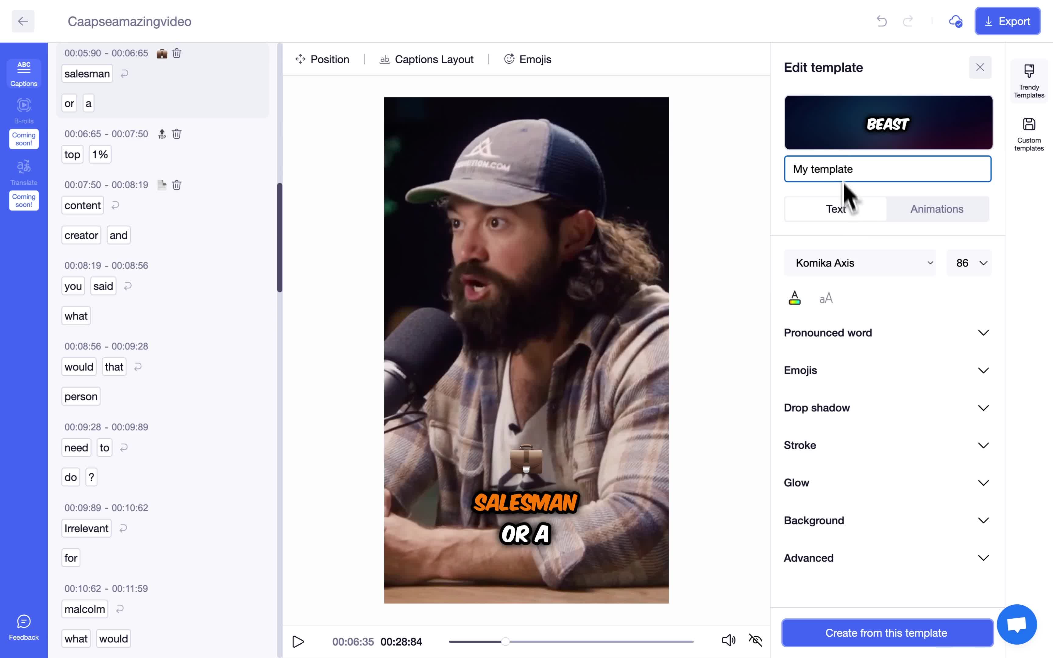 Watch Caapse demo landing | Streamable