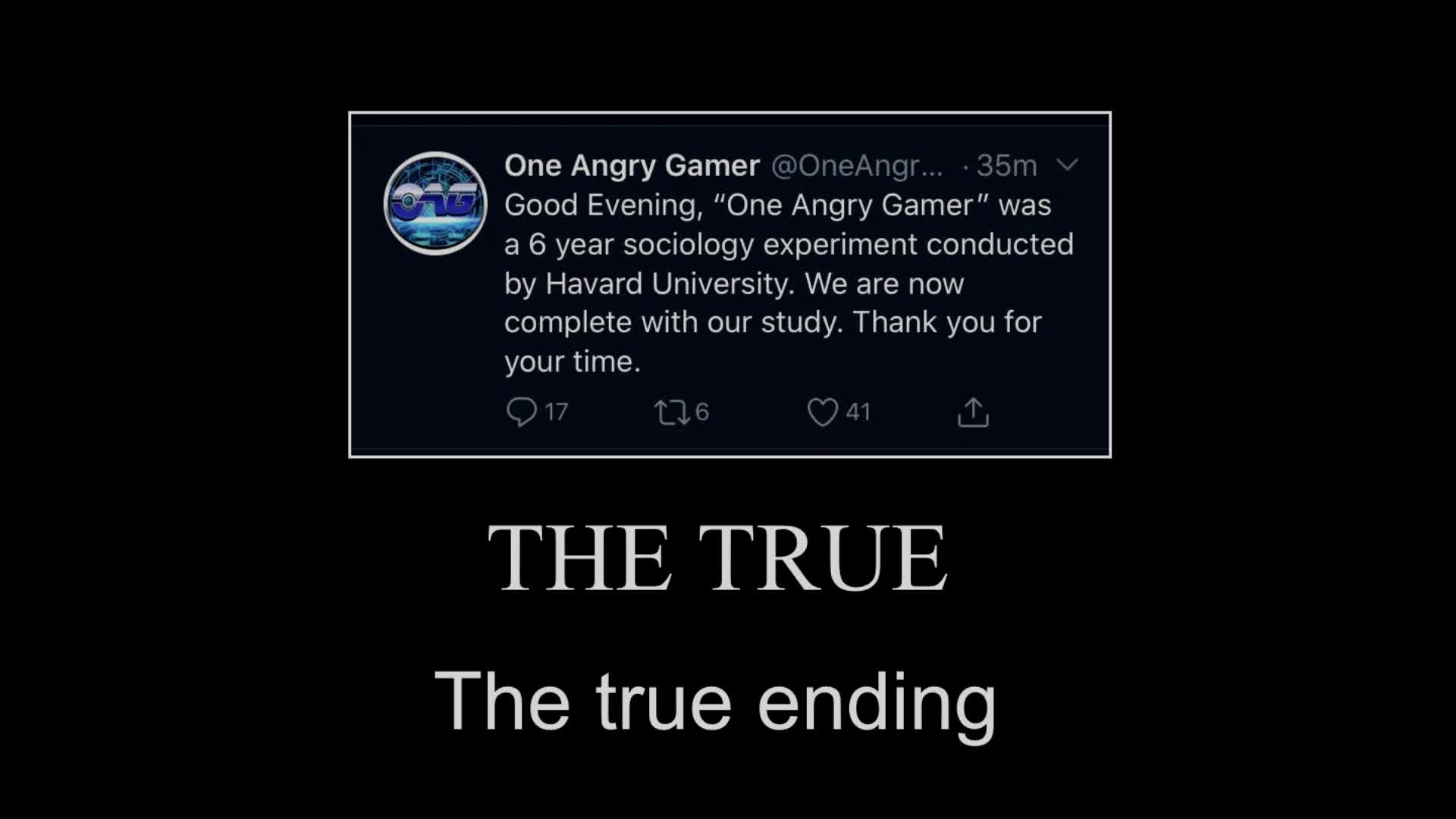the true ending