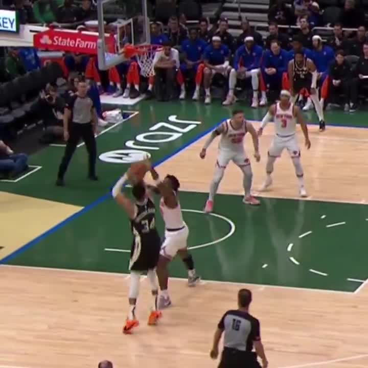 Watch Alex Monaco - Giannis completely shut down in the 2nd half by OG ...