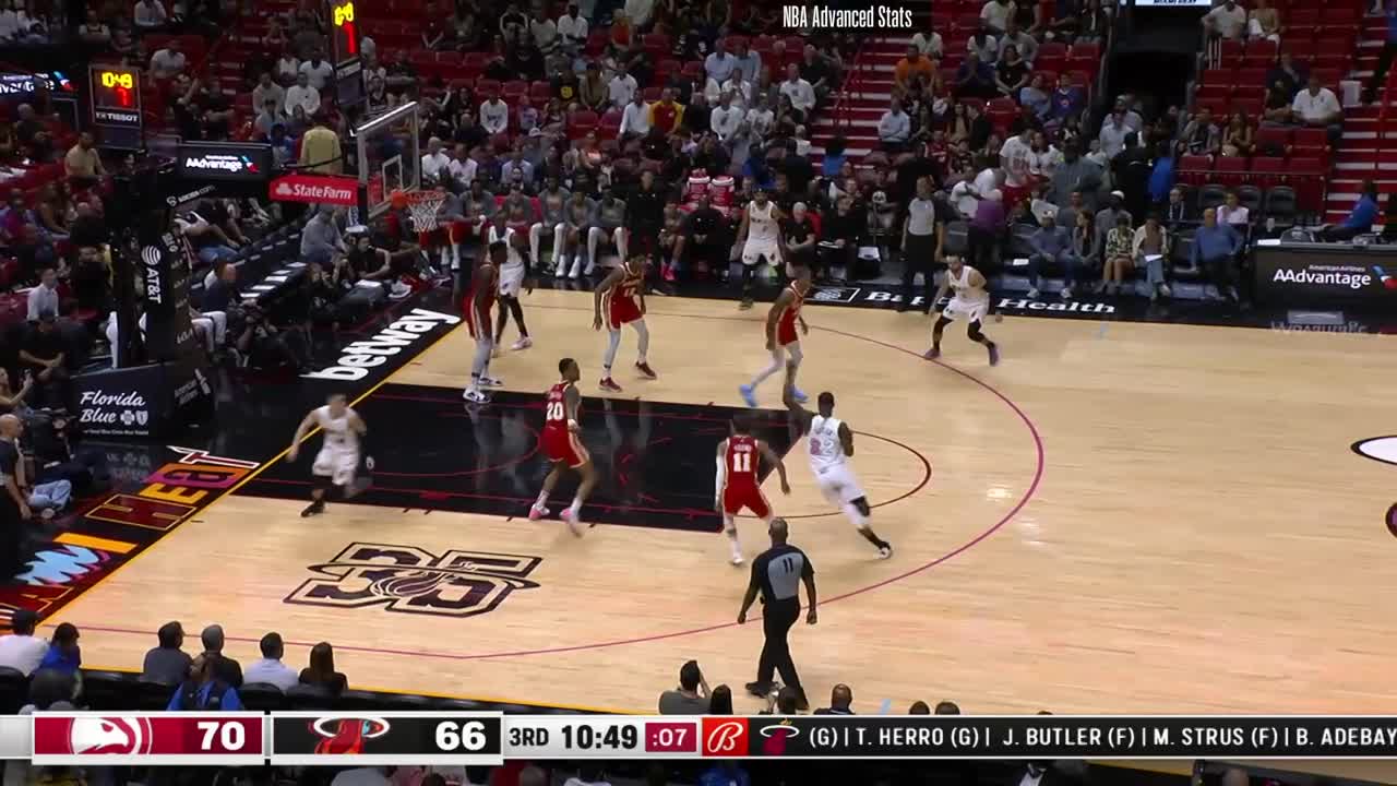 Watch Young active defensively vs Heat | Streamable