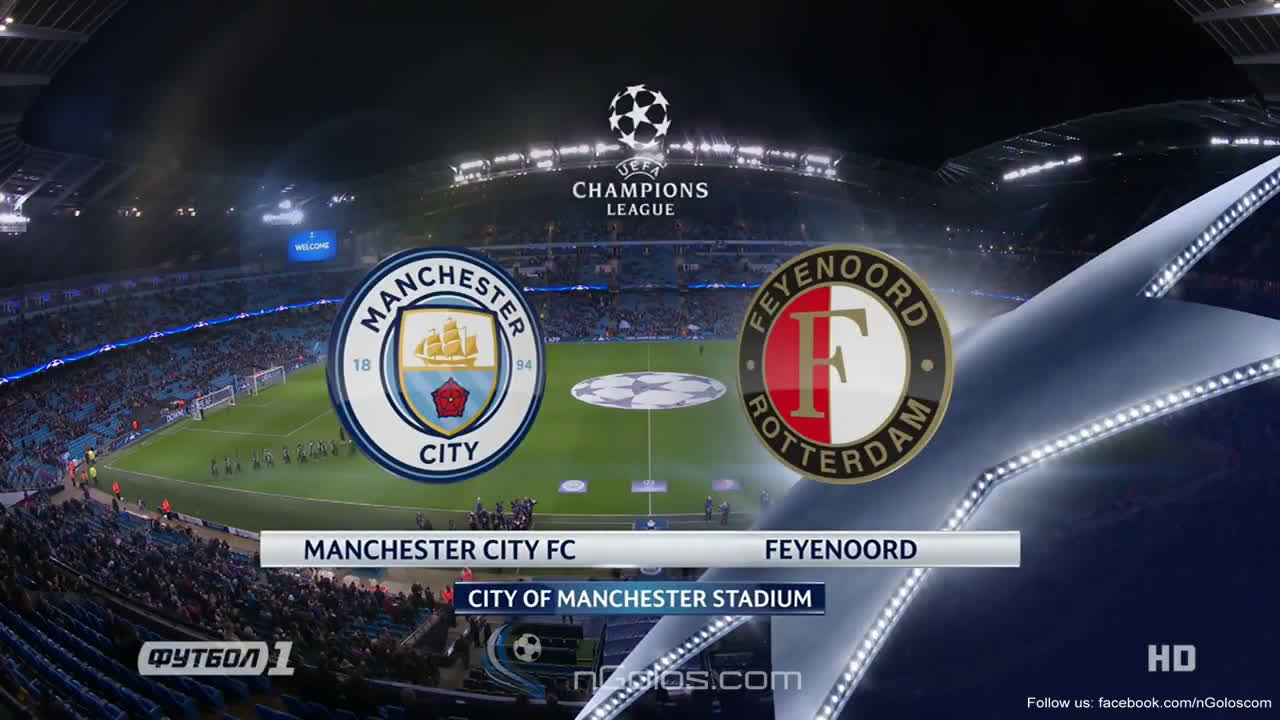 Watch (www.nGolos.com) Extended Highlights - Manchester City 1-0 Feyenoord (Group F) | Streamable