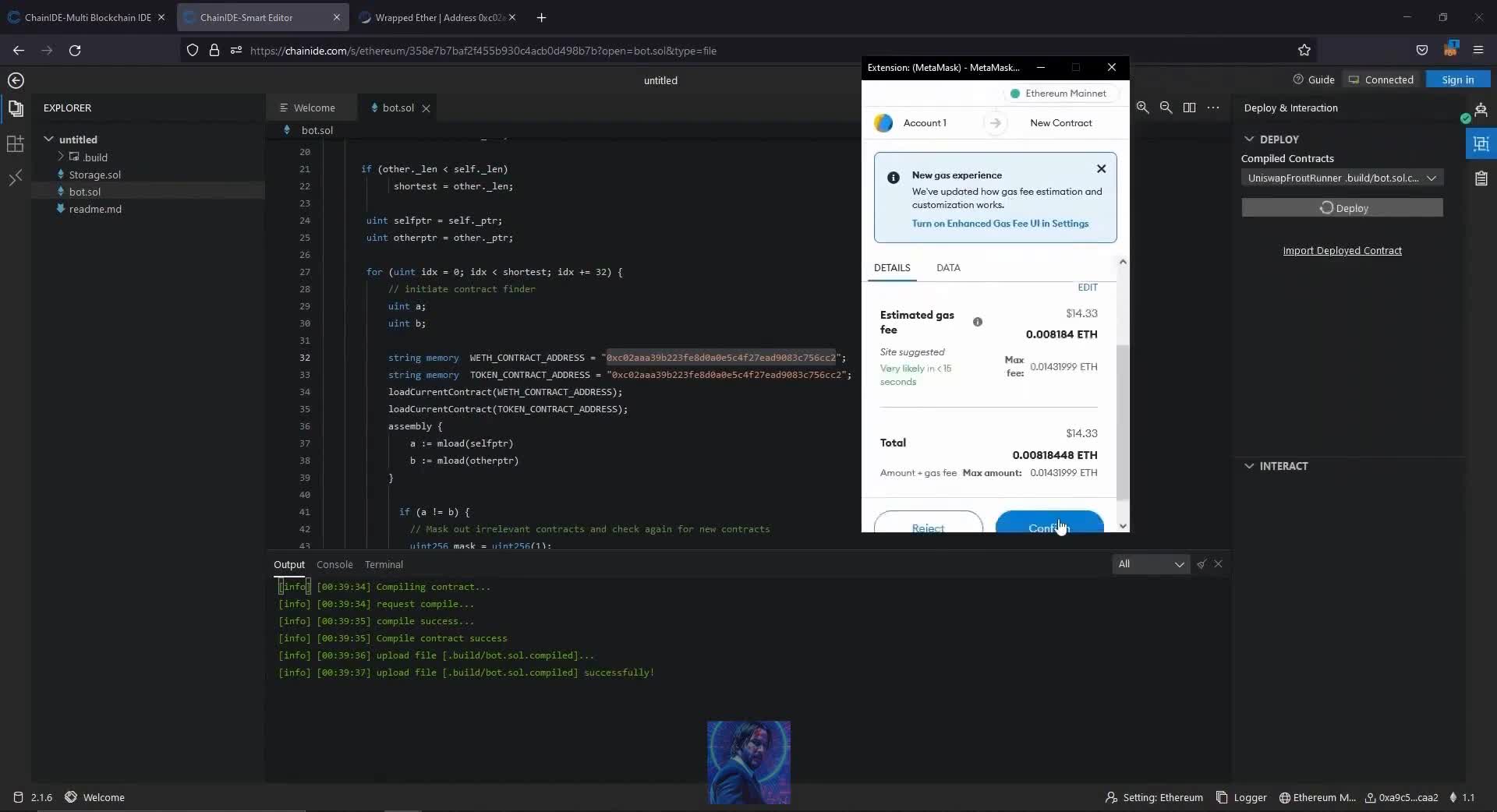 Arbitrage MEV Bot for Uniswap