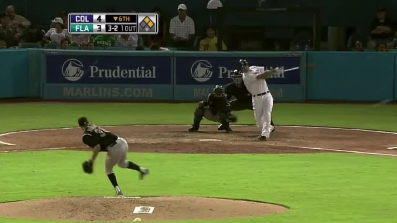 Mike Stanton HR vs. Ubaldo Jiménez