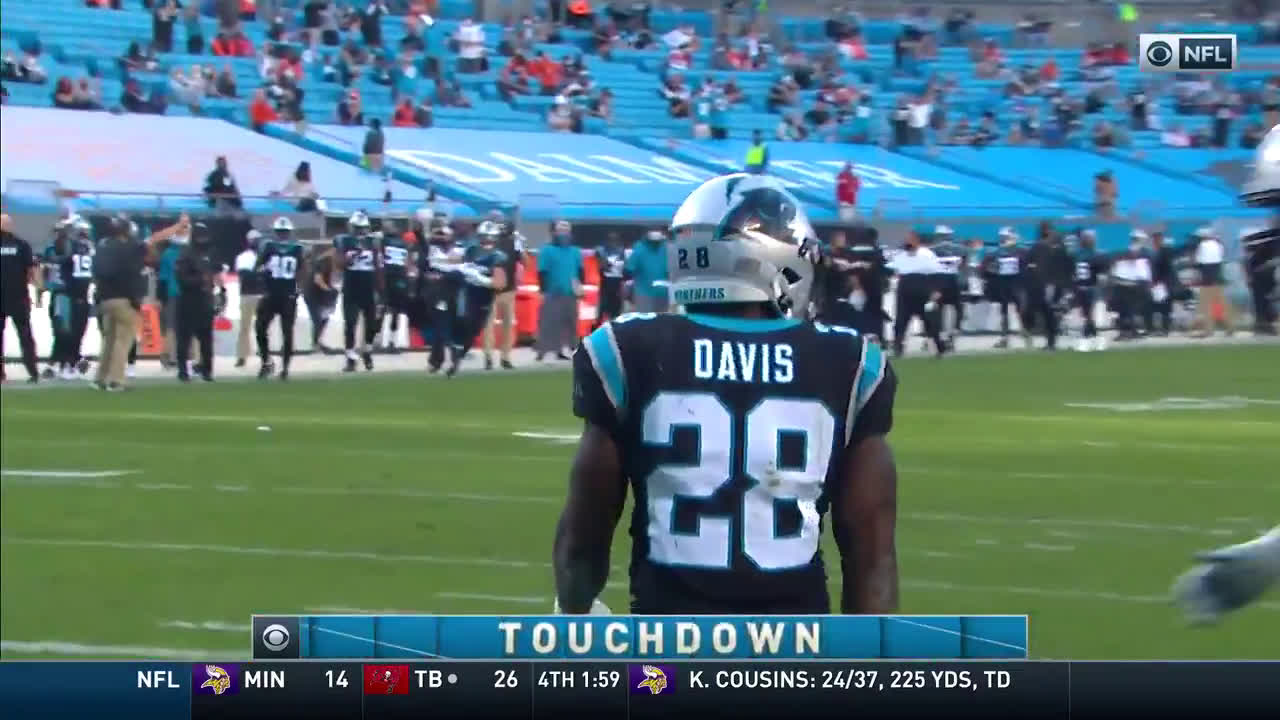 [Highlight] Mike Davis records his 2nd rushing TD of the day!