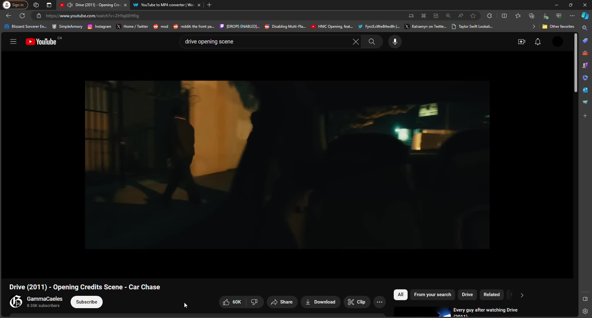 Drive (2011) - Opening Credits Scene - Car Chase - YouTube and 1 more ...