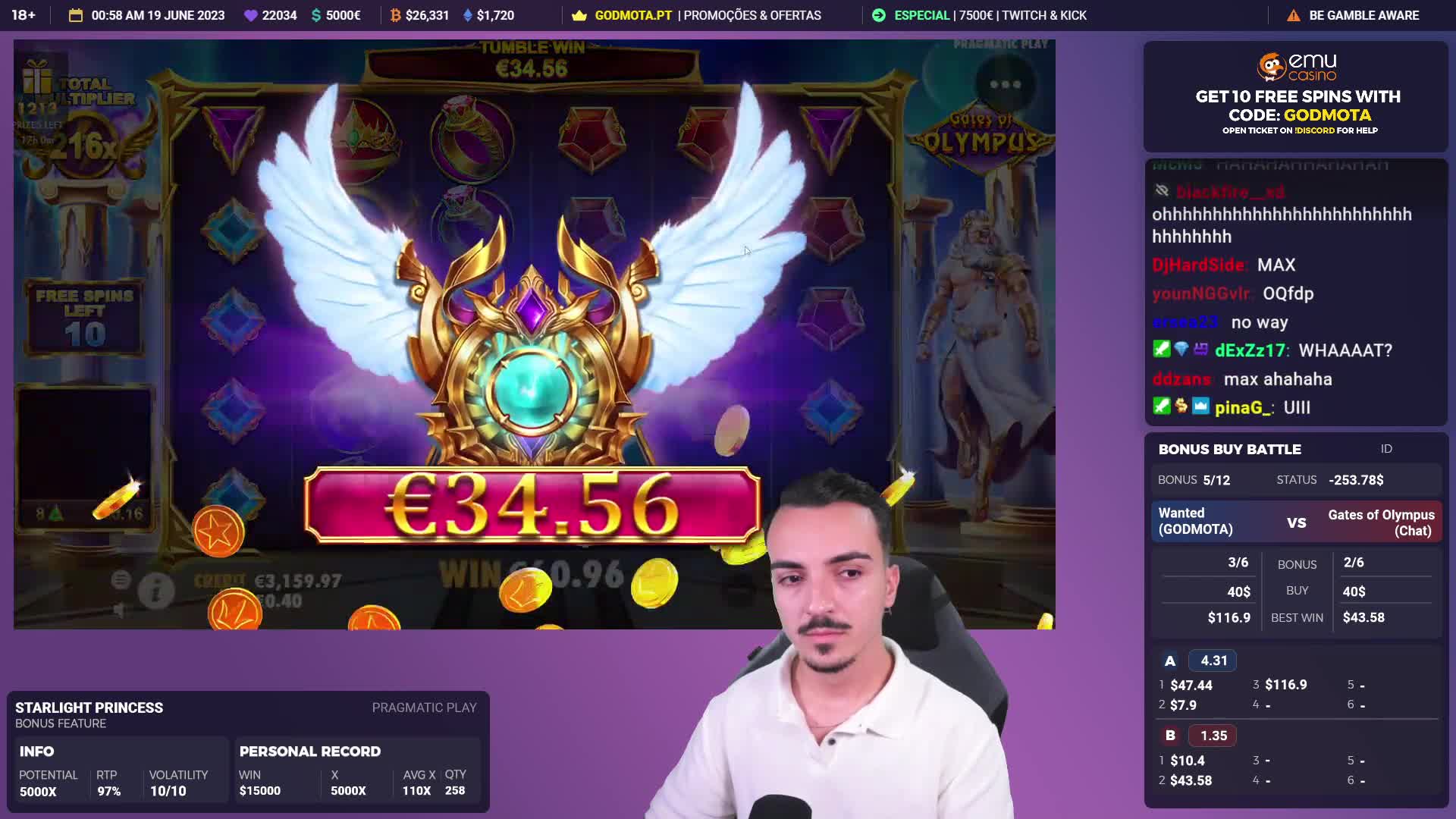 #5 MAX WIN Gates Of Olympus