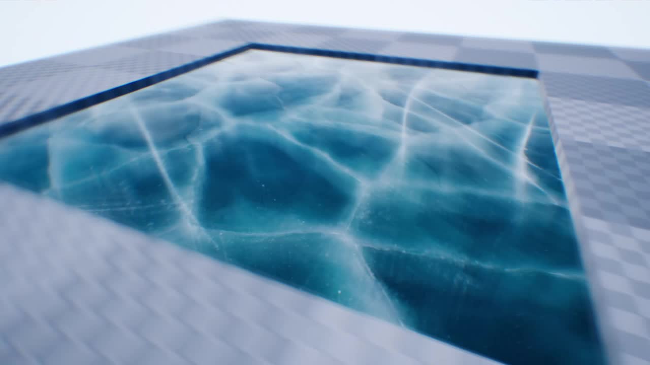 Cracked Ice Effect using parallax mapping in UE4