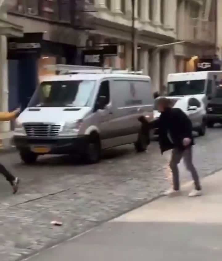 guys flipping each other off