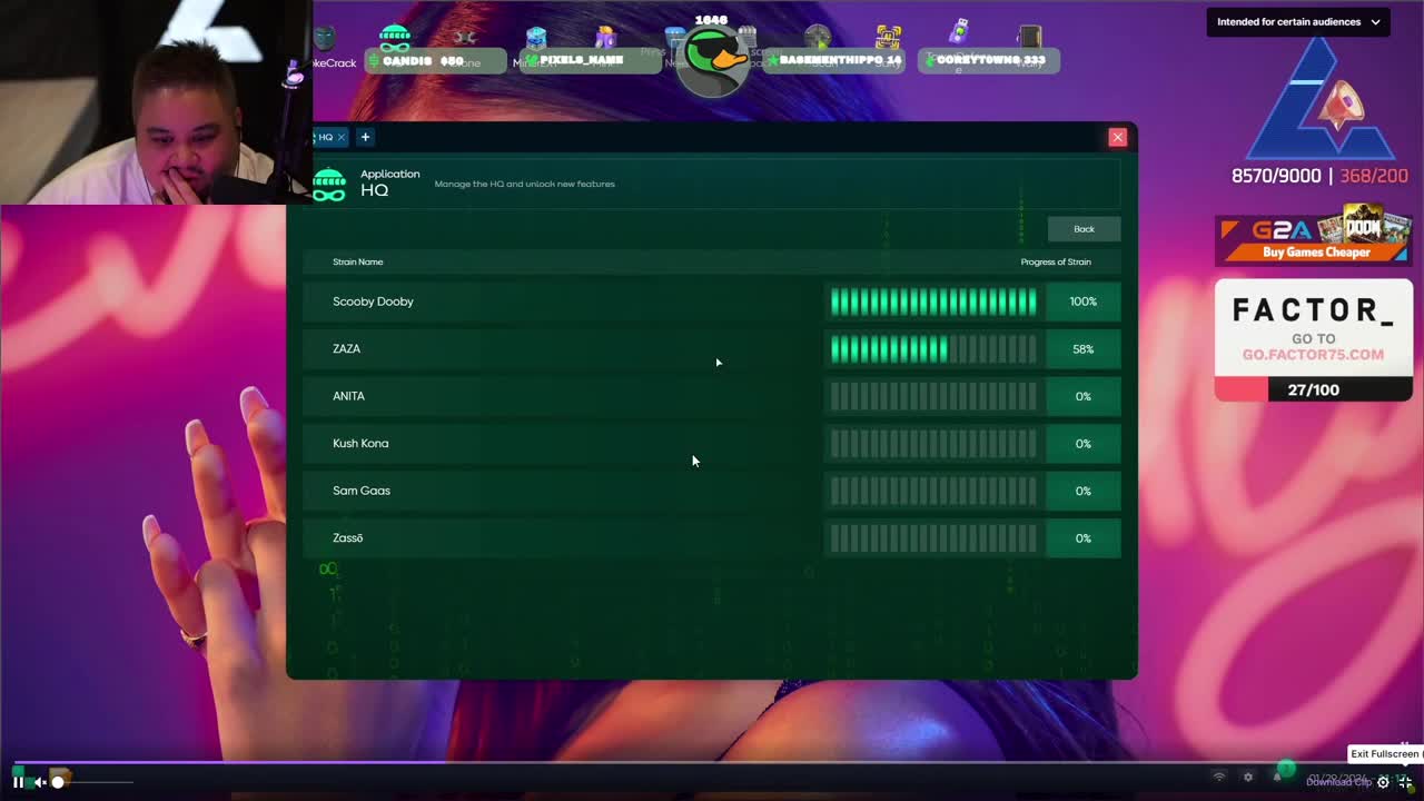 Watch Saab finds out someone named their Weed Strain Sam Gaas | Streamable