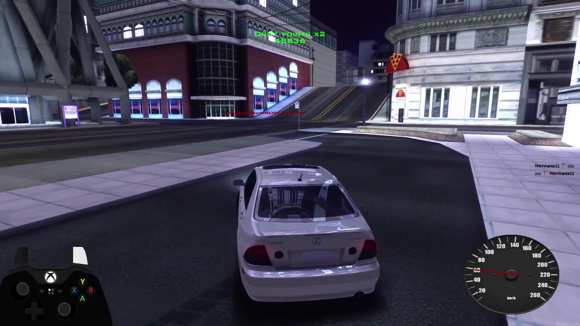 Street drift handling