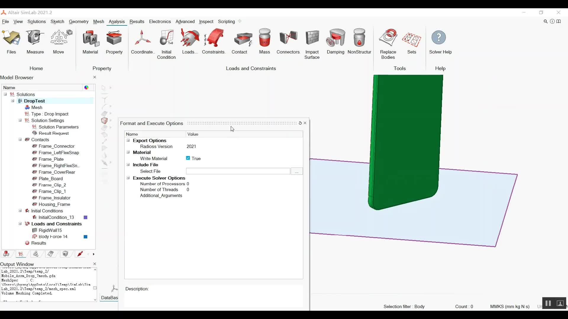 Watch SimLab跌落分析培訓教程-1.2 | Streamable
