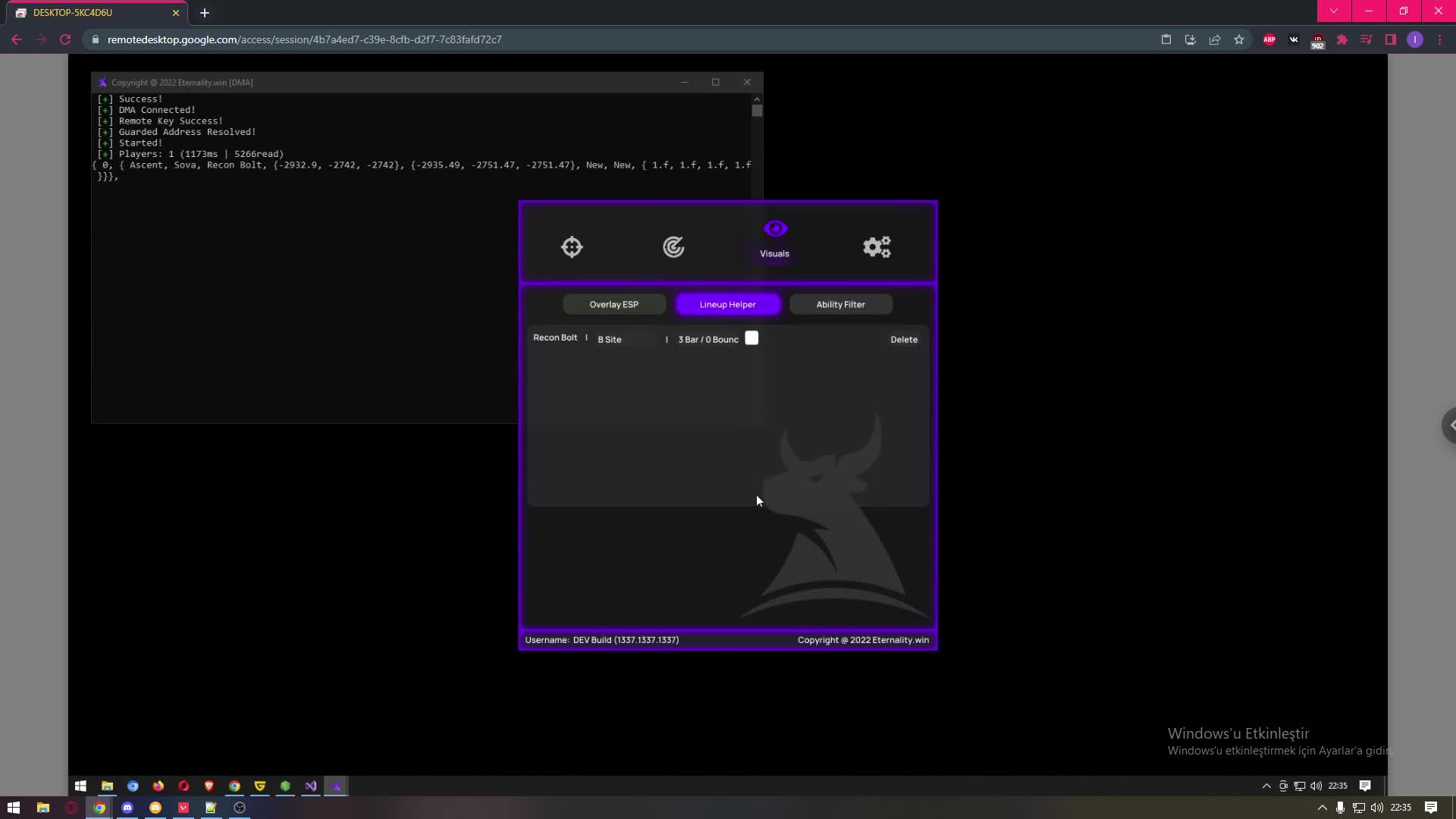 Eternality DMA [Create Own Lineup]