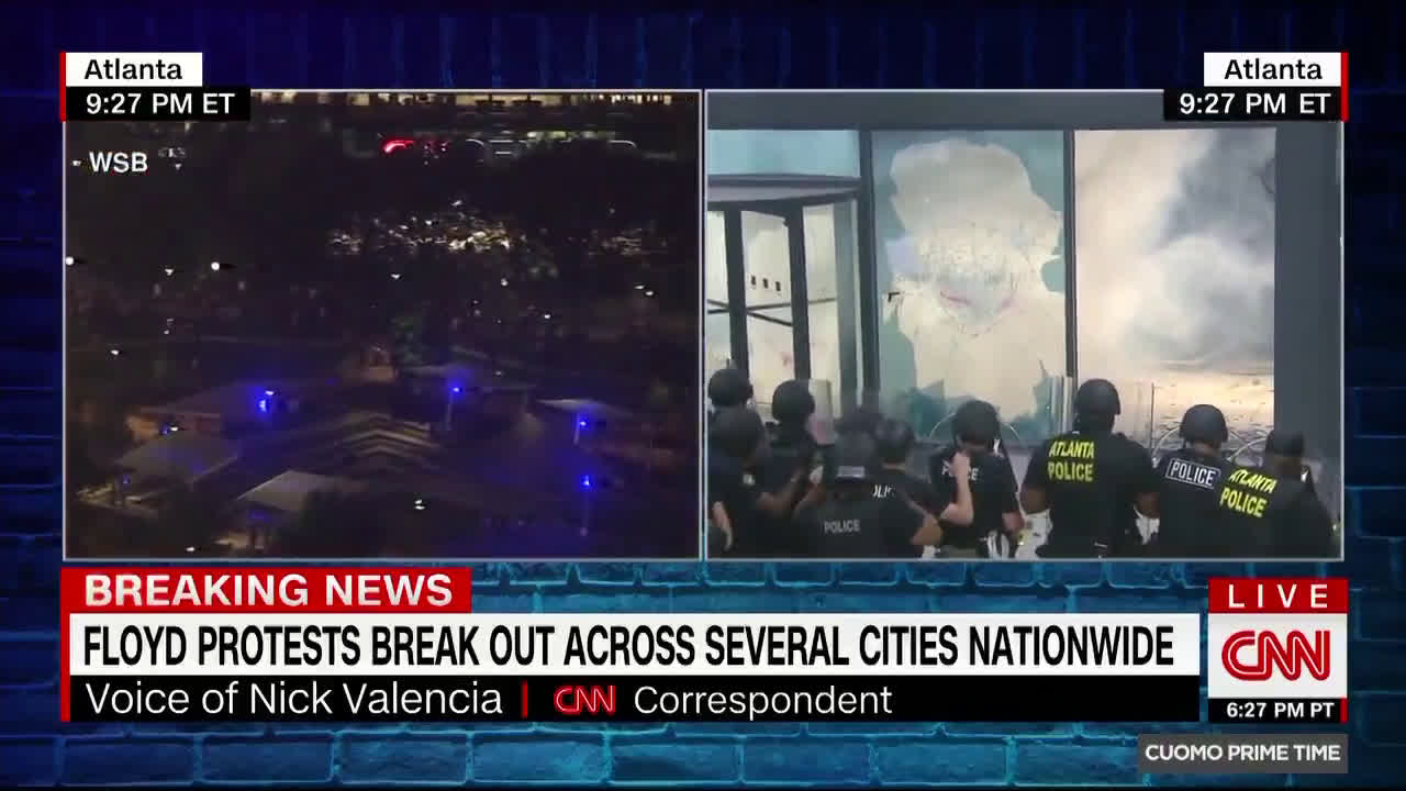 CNN 5th Precinct undersiege